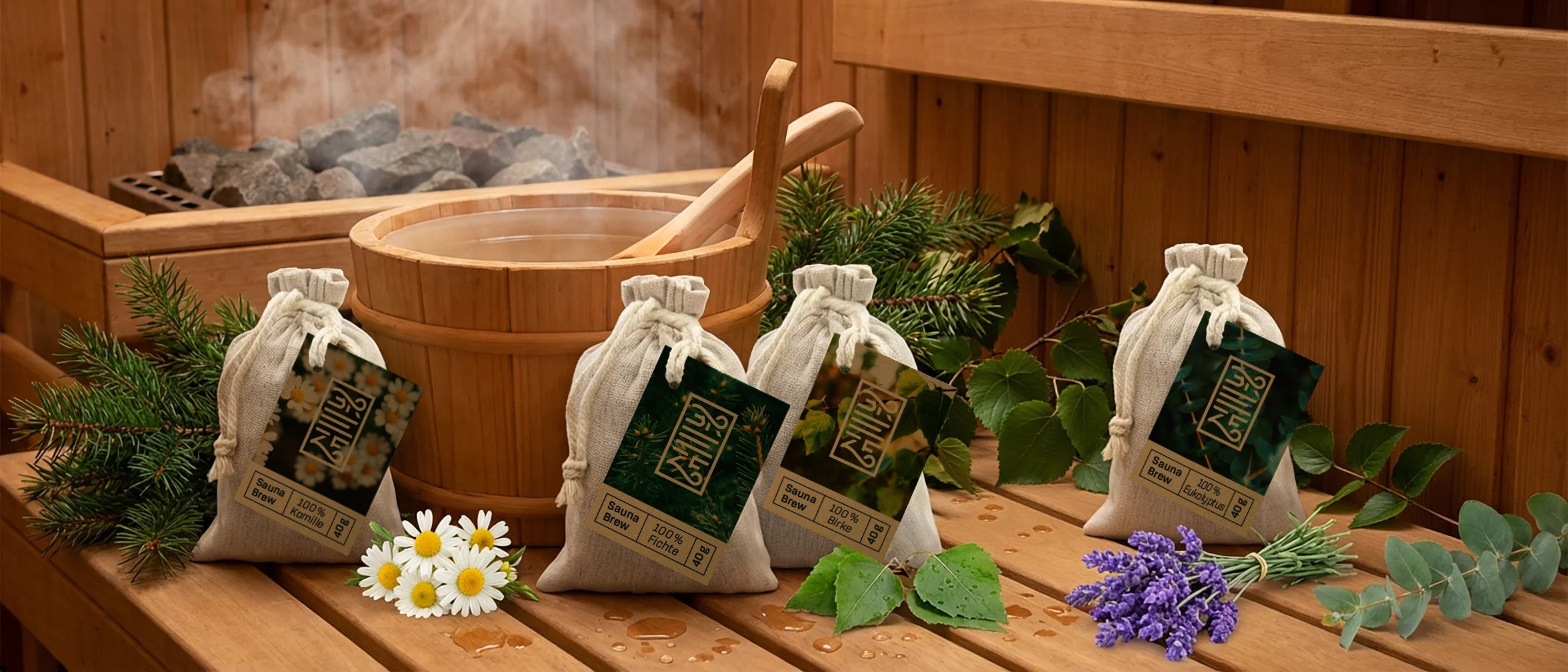 Sauna Brew – Natursud Aufgüsse für ein intensives Saunaerlebnis | BREEZE